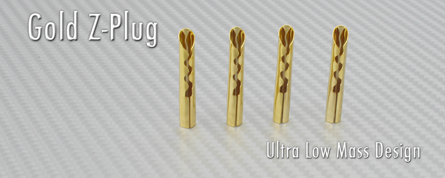 Banana Z-Plugs – Gold – Nerve Audio